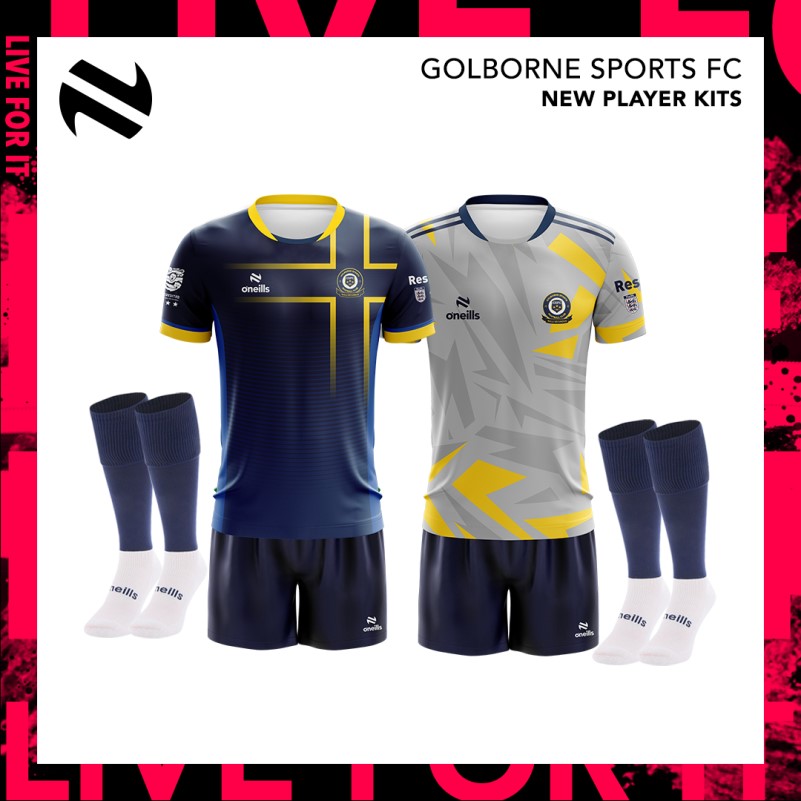 Golborne Girls Football Club New player kits for 2024 2025 season